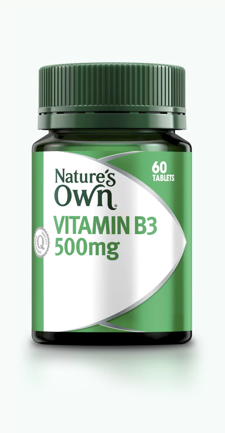 Vitamin B3 500mg - Nature’s Own