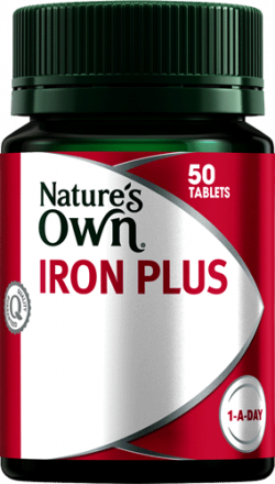Iron Plus Tablets - Nature's Own Australia